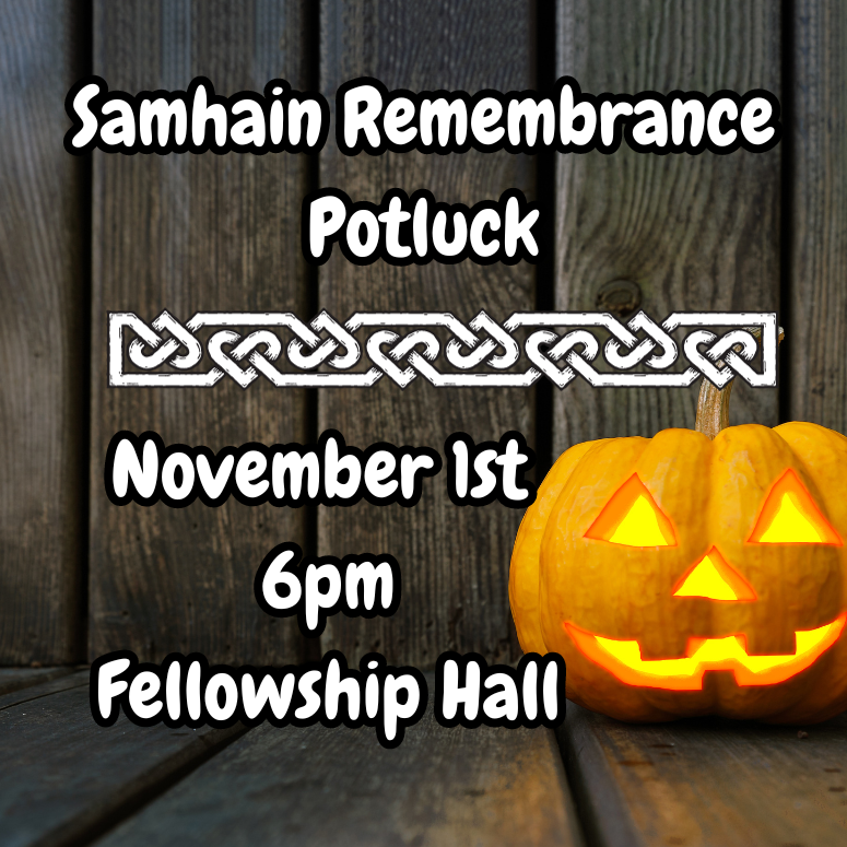 Samhain Remembrance Potluck - UU Church of Urbana-Champaign